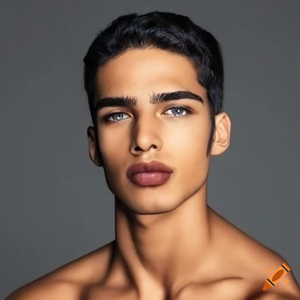 Male Supermodel With Diverse Heritage And Striking Features On Craiyon
