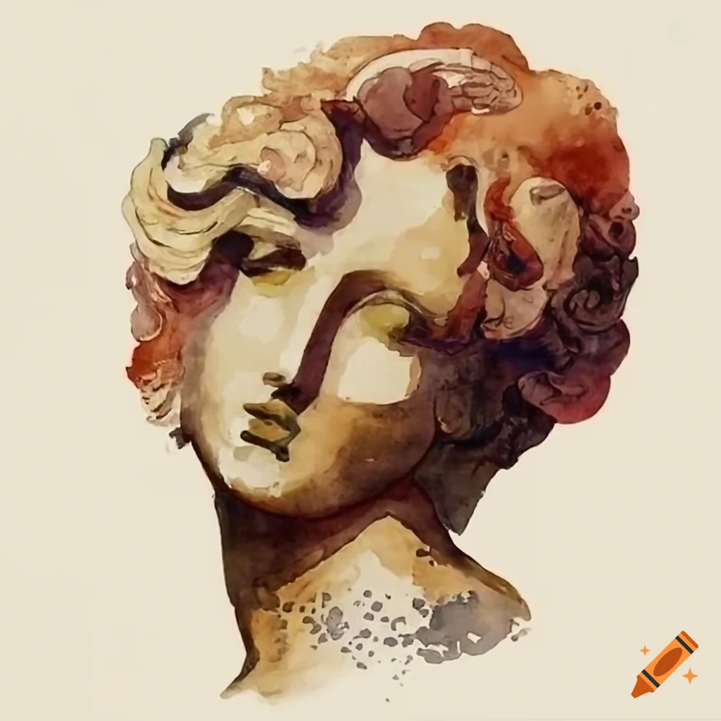 Retro statue art on Craiyon