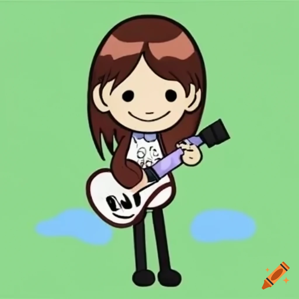 Character from Rhythm Heaven video game series on Craiyon