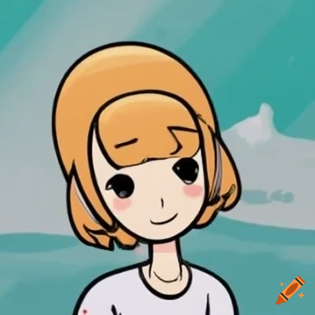 Character from Rhythm Heaven video game series on Craiyon