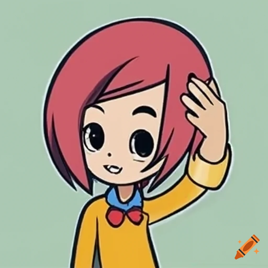 Character from rhythm heaven video game series on Craiyon