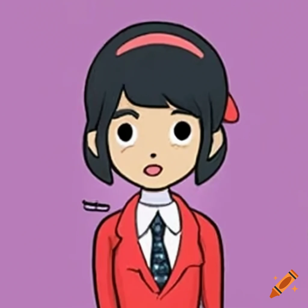 Character from the rhythm heaven video game series on Craiyon