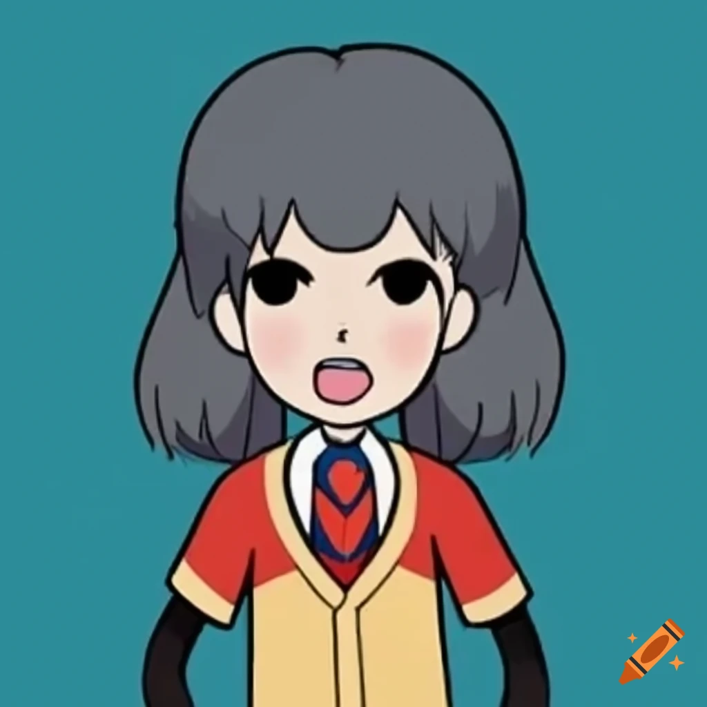 Character from rhythm heaven video game series on Craiyon