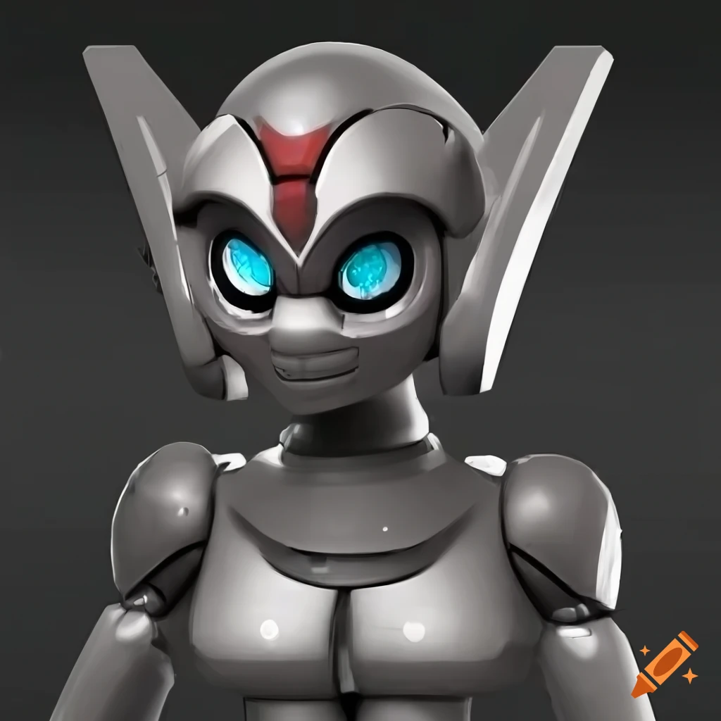 Sci-fi humanoid android inspired by my little pony on Craiyon