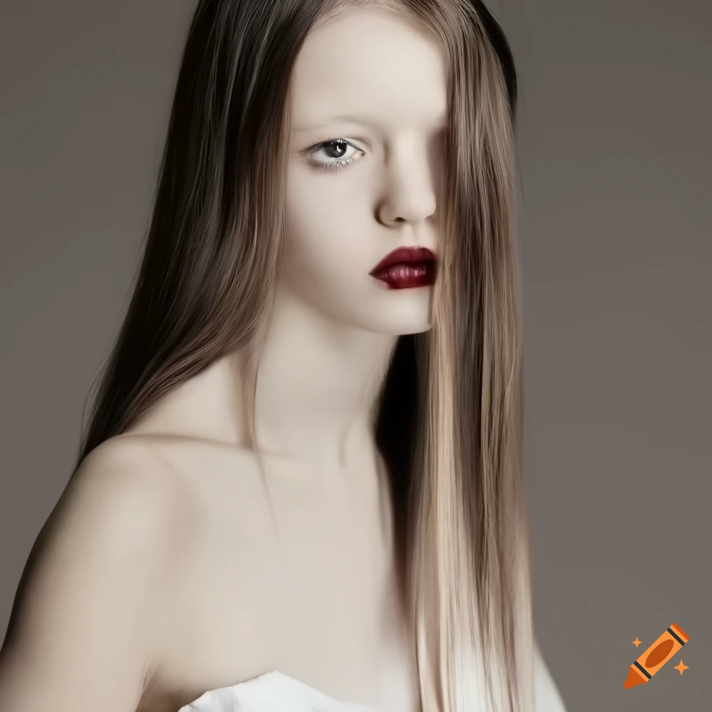 Portrait of mia goth in high definition with photorealistic details on ...