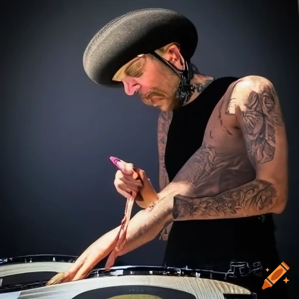 Nick zielinski, drummer and artist on Craiyon