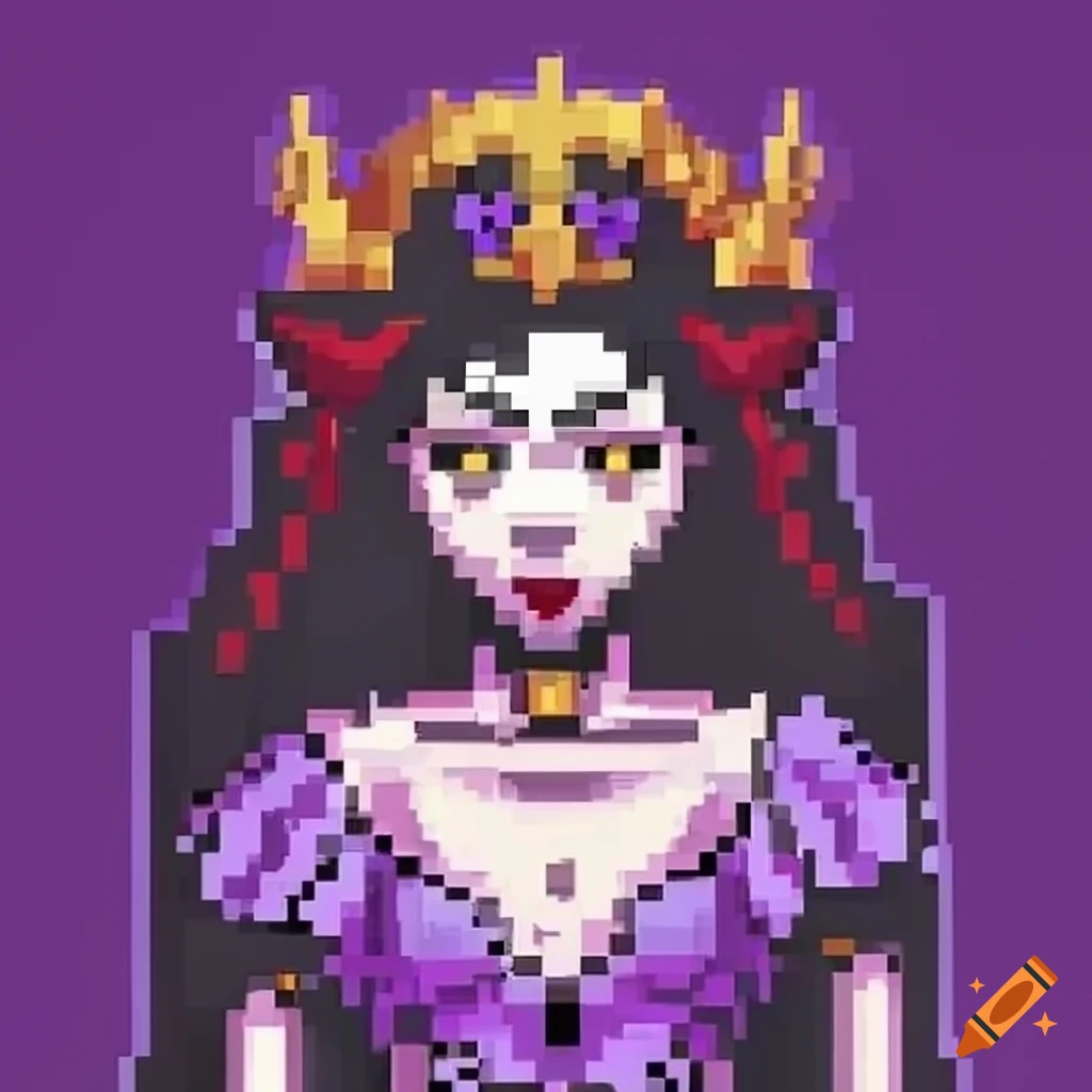 Snes jrpg style pixel art vampire princess on Craiyon