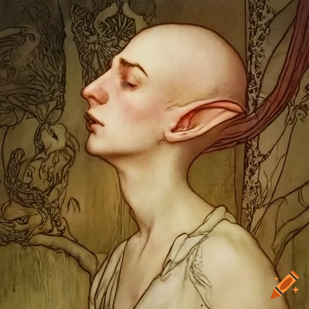 Artworks by Arthur Rackham, Robert Demachy, and others featuring a male ...