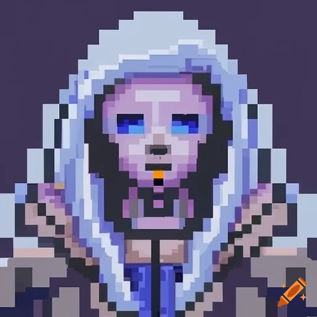 16 bit SNES pixel art of Andariel from Diablo in front-facing idle pose ...