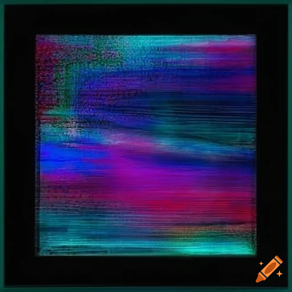 Data processing art on Craiyon