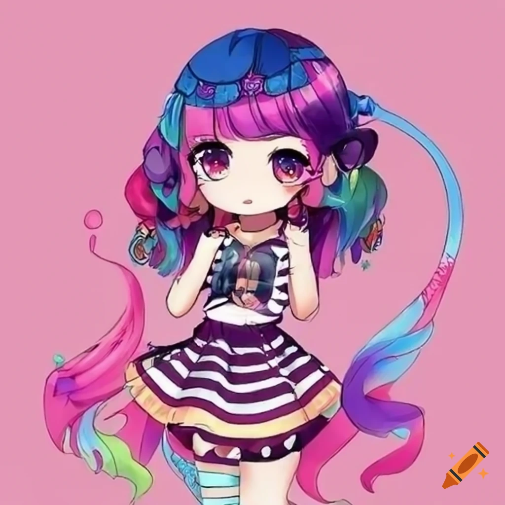 Anime chibi decora fashion on Craiyon