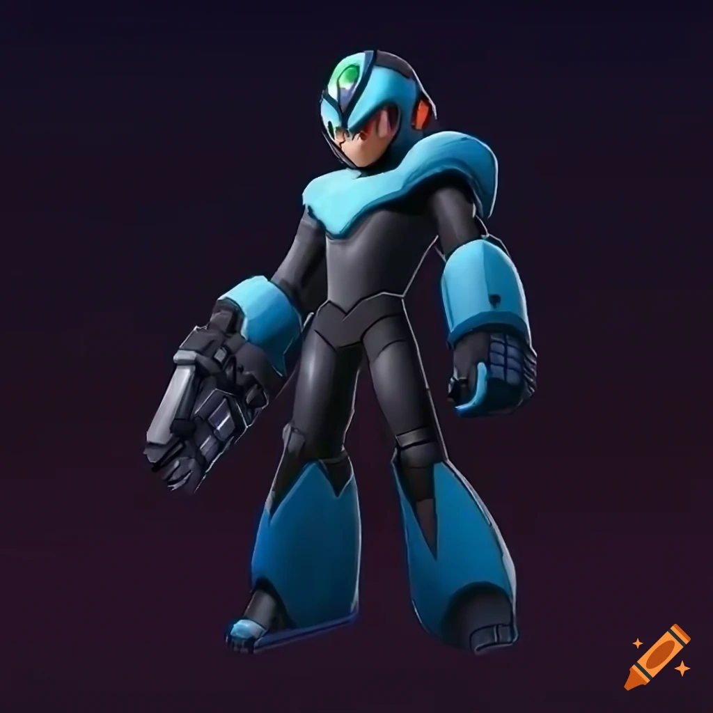 Maverick Hunter from Sci-fi FPS game Mega Man X on Craiyon