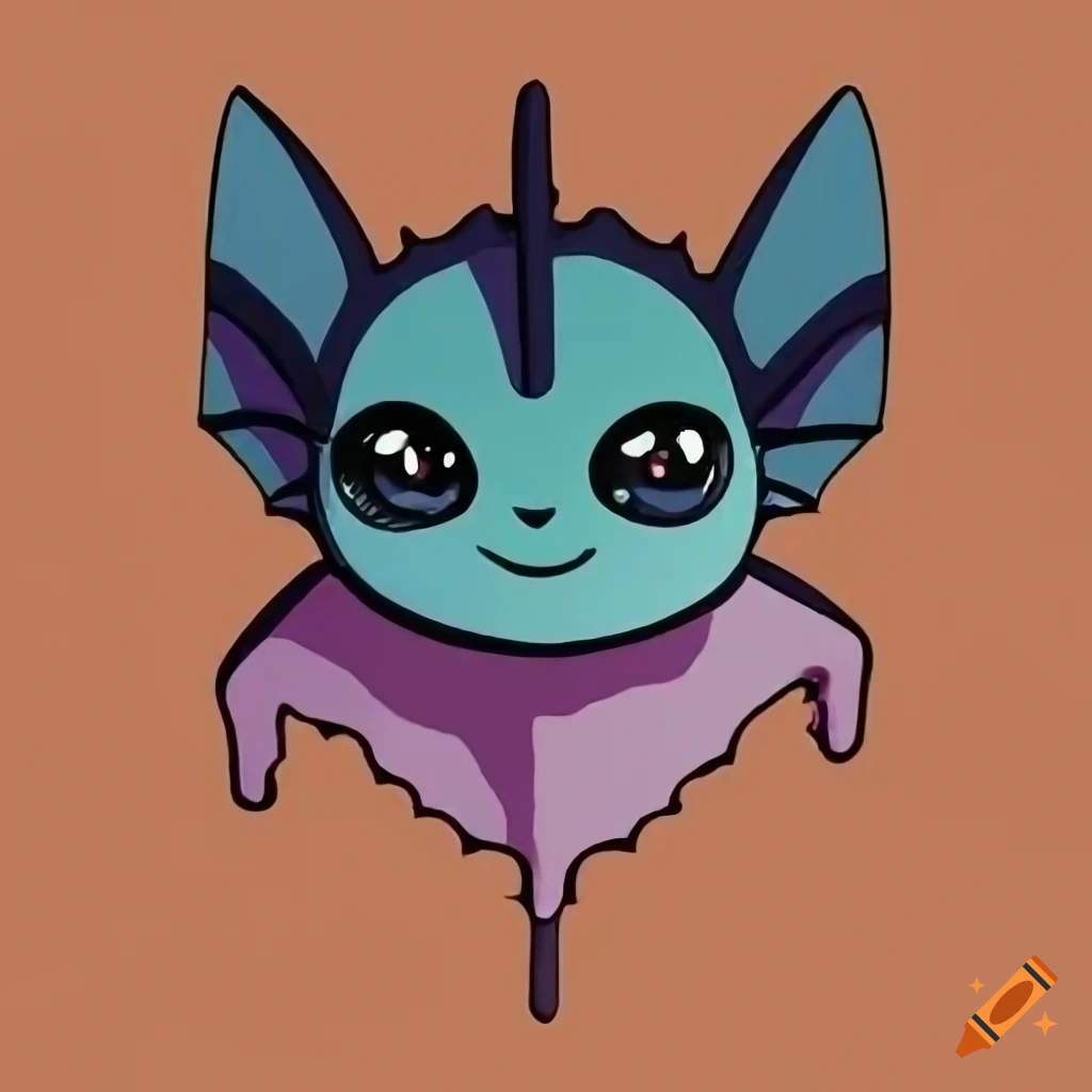 Pop art style vaporeon artwork on Craiyon