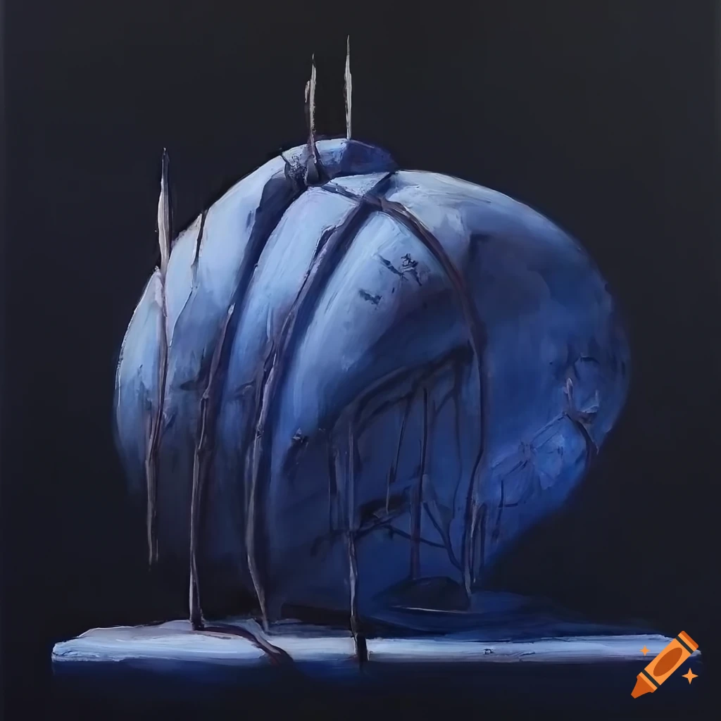 Abstract art by Ivan Seal featuring imagined objects and memory on Craiyon