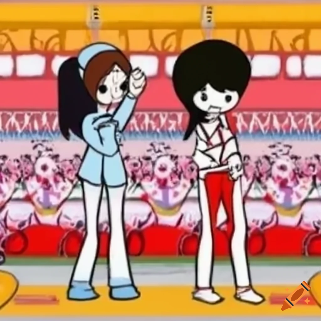 Rhythm heaven on Craiyon