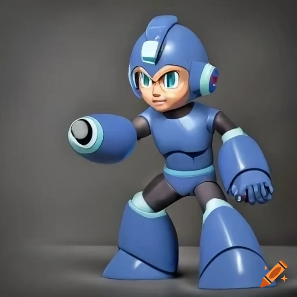 Mega man real on Craiyon