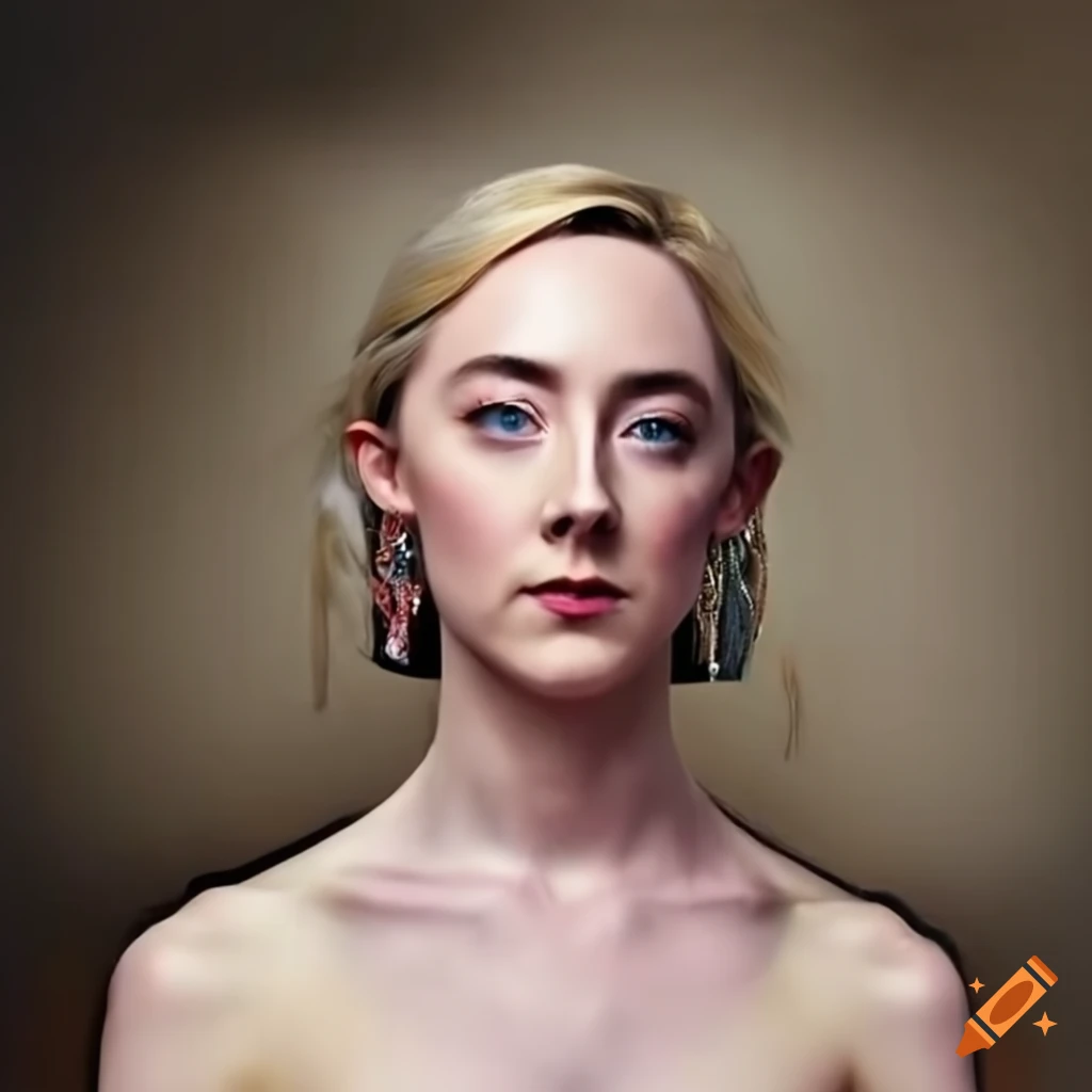 Saoirse ronan in a yukata with flowing blonde hair at a japanese temple ...