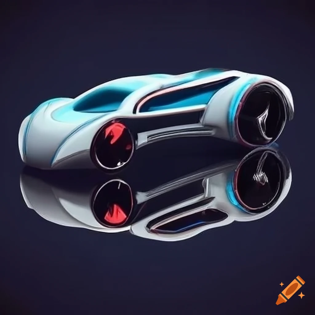 Futuristic hot wheels car design on Craiyon