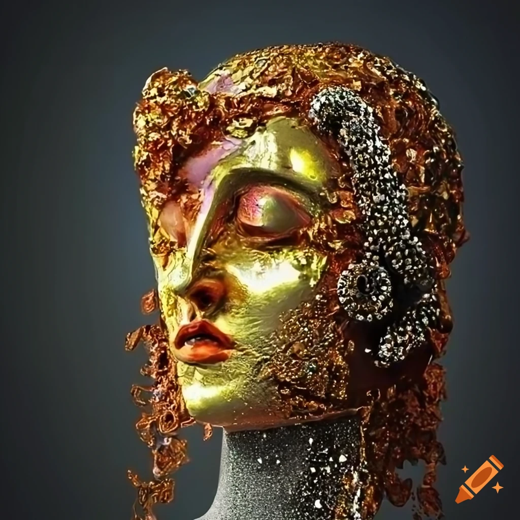 Sculpted 4k ultra hd quality artwork with intricate details and ...