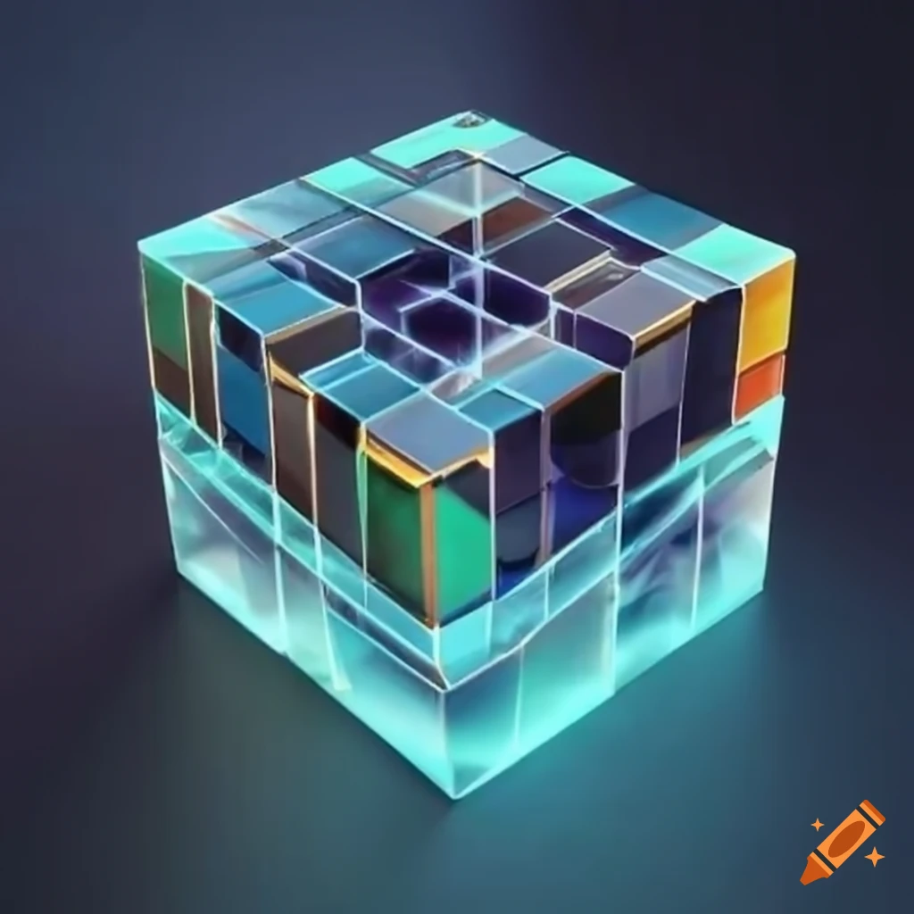 Futuristic Glass Rubik Cube With Augmented Holograms On Craiyon Futuristic Glass Rubik Cube With Augmented Holograms On Craiyon