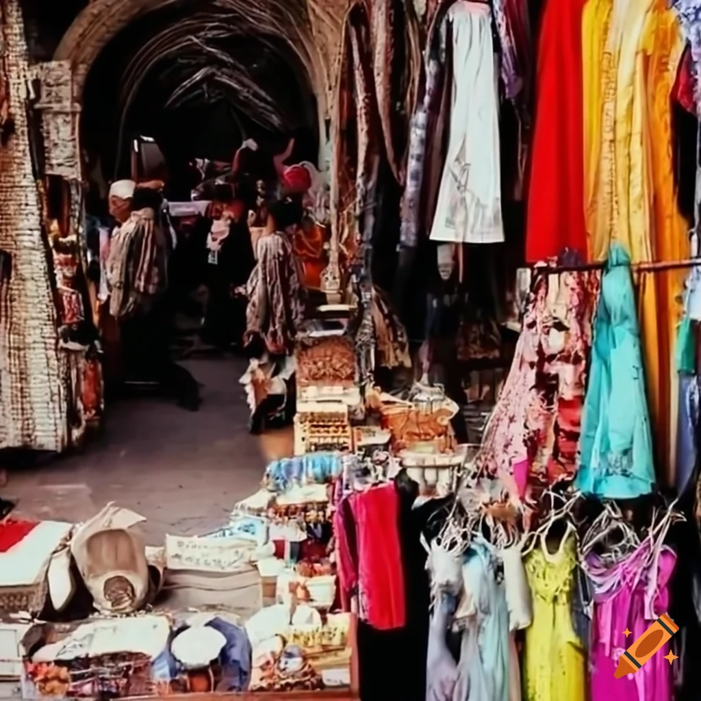 Flea market in ramallah, palestine on Craiyon