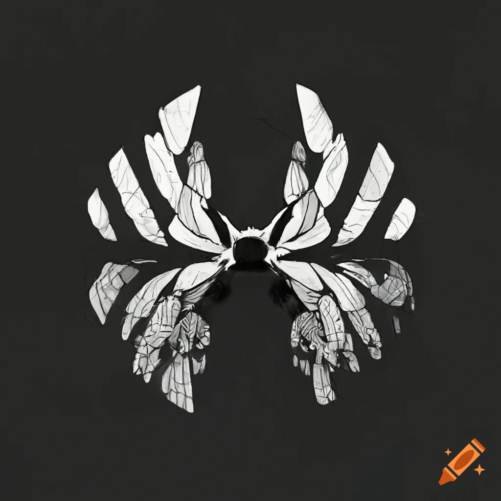 Bees in art deco style on Craiyon