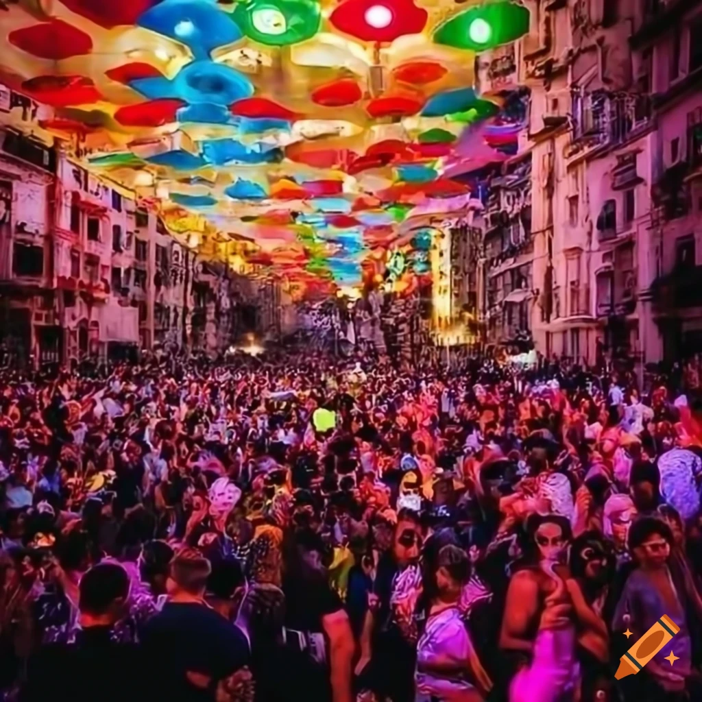 Festival celebration in the city of Beirut, Lebanon on Craiyon