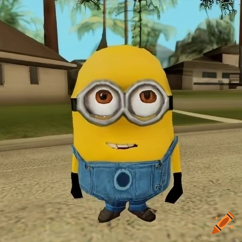 Minions in gta san andreas on Craiyon