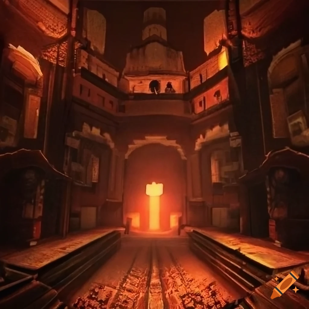 Jodorowsky's Doom level 31: Castle Wolfenstein on Craiyon