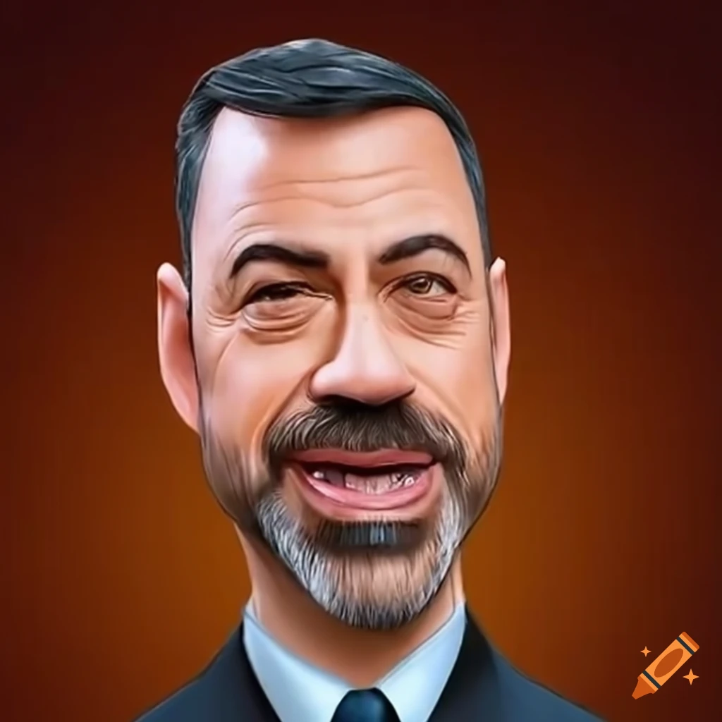 Caricature De Jimmy Kimmel Jimmy Kimmel Seeks To Quell Feud With Sean