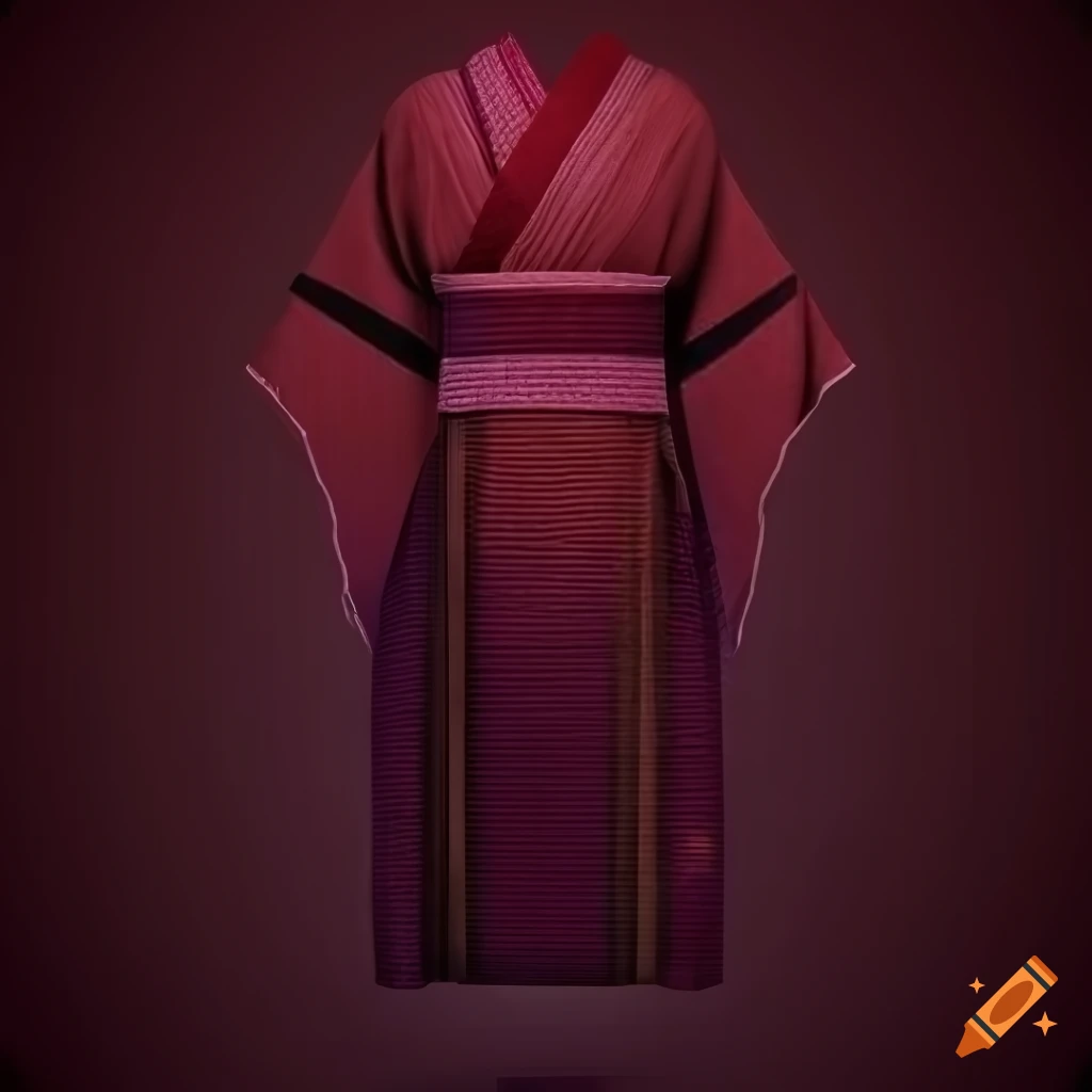 Evenly lit kimono obi texture template on Craiyon