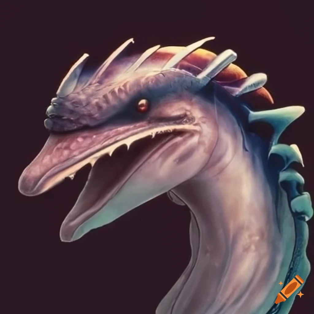 May 31st 1993 as a dolphin dragon on Craiyon