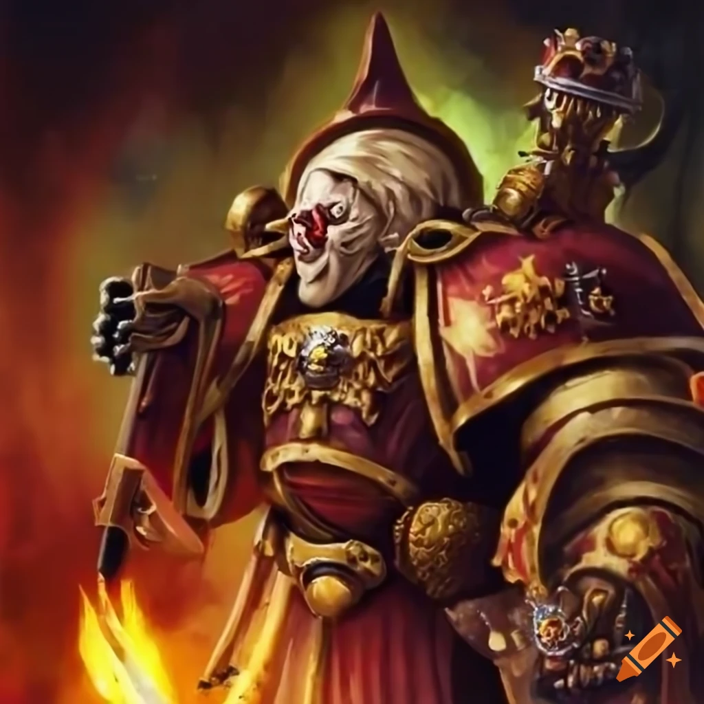 Warhammer emperor liny 40k pendemonium bread and clown circus tea army ...