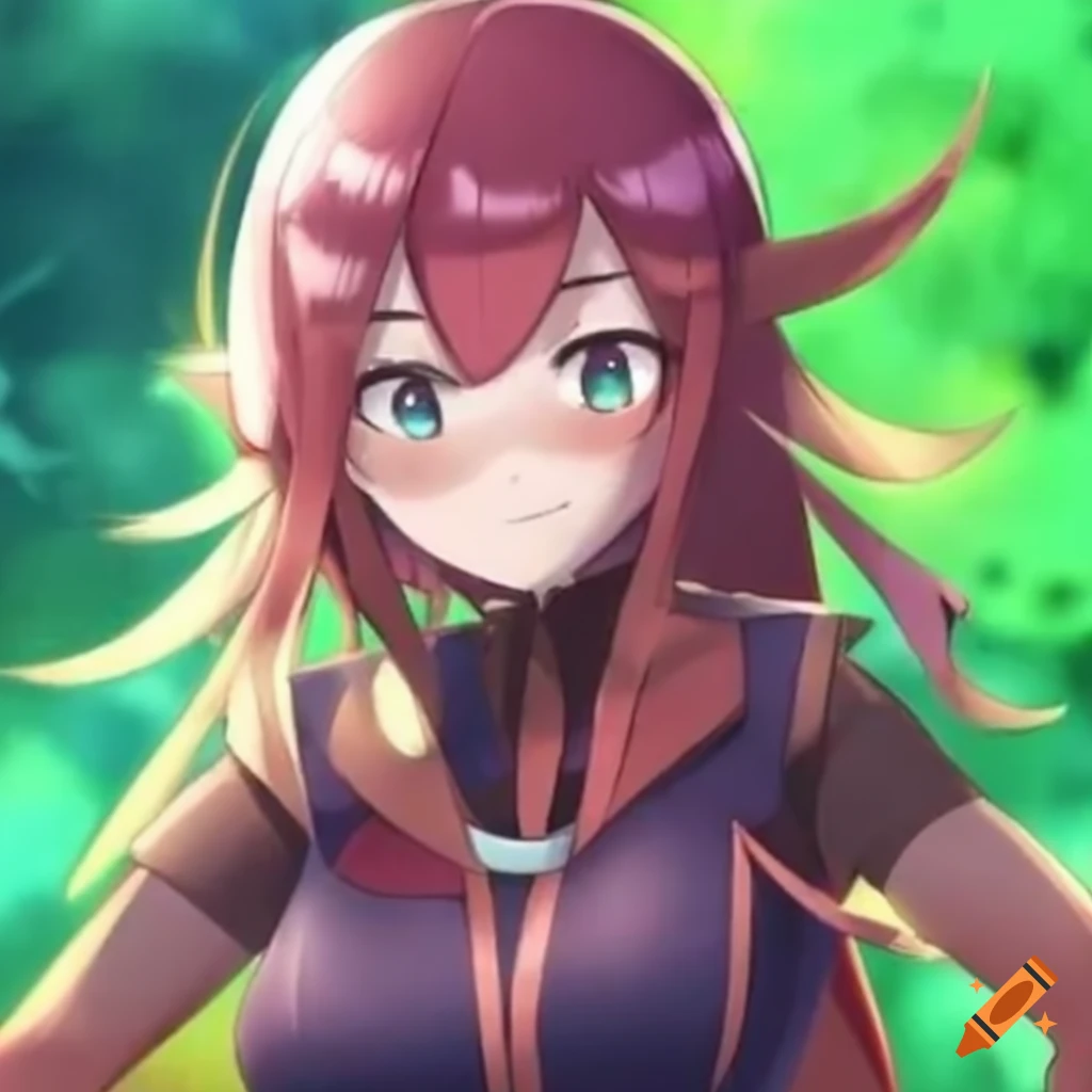 Waifu oc from the pokémon series on Craiyon