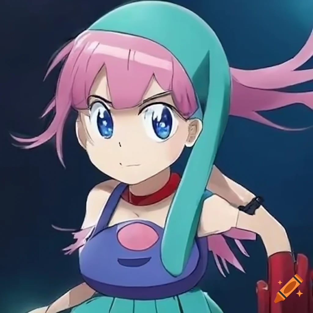 Original character inspired by pokemon series on Craiyon