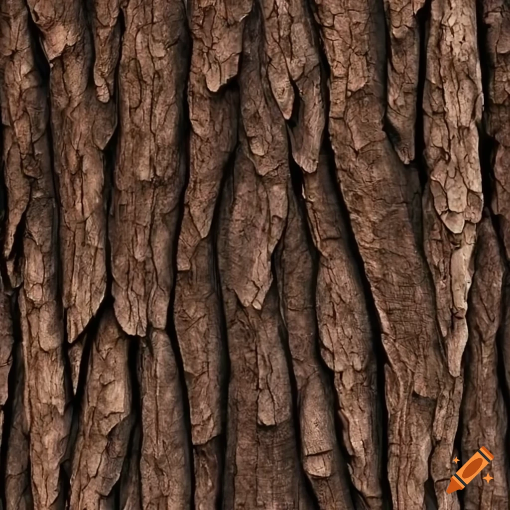 Seamless bark texture on Craiyon