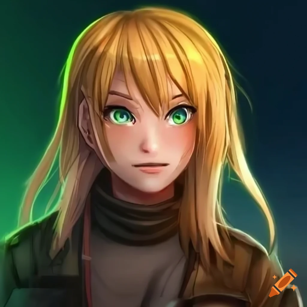 Attractive computer hacker waifu ready for a heist on Craiyon