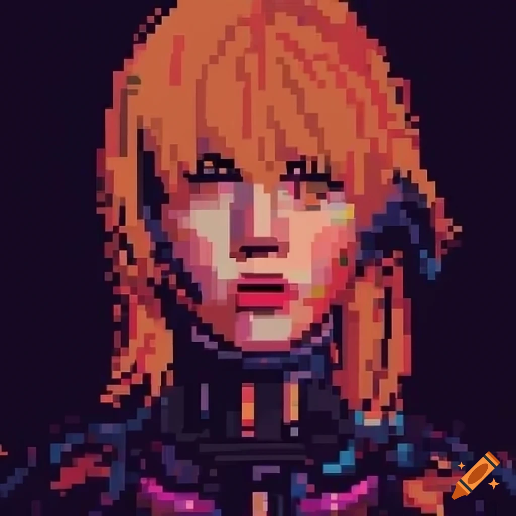 Russian android cyborg girl on a cyberpunk skyscraper at night on Craiyon