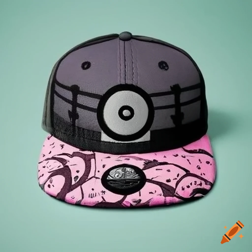 Original snapback with sasuke uchiha anime style patterns on Craiyon