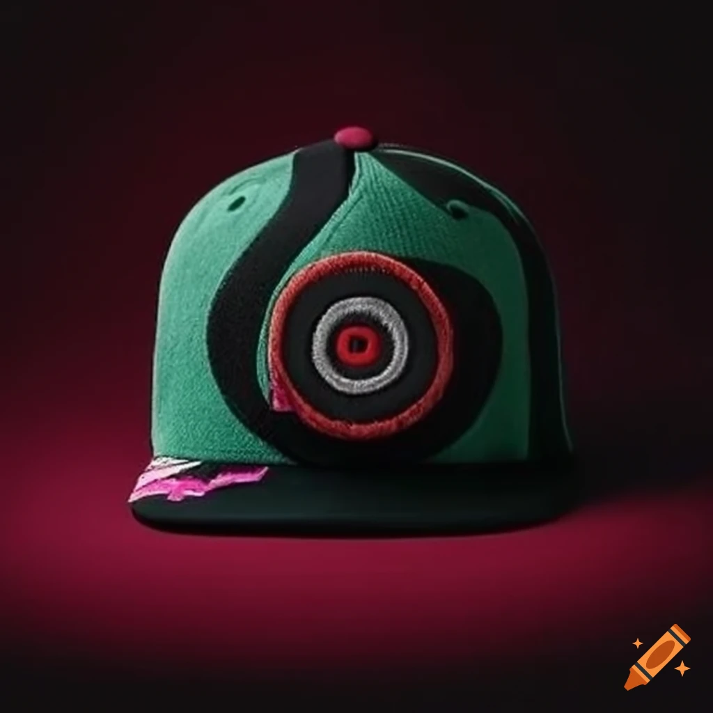 Original snapback with sasuke uchiha naruto anime style patterns on Craiyon