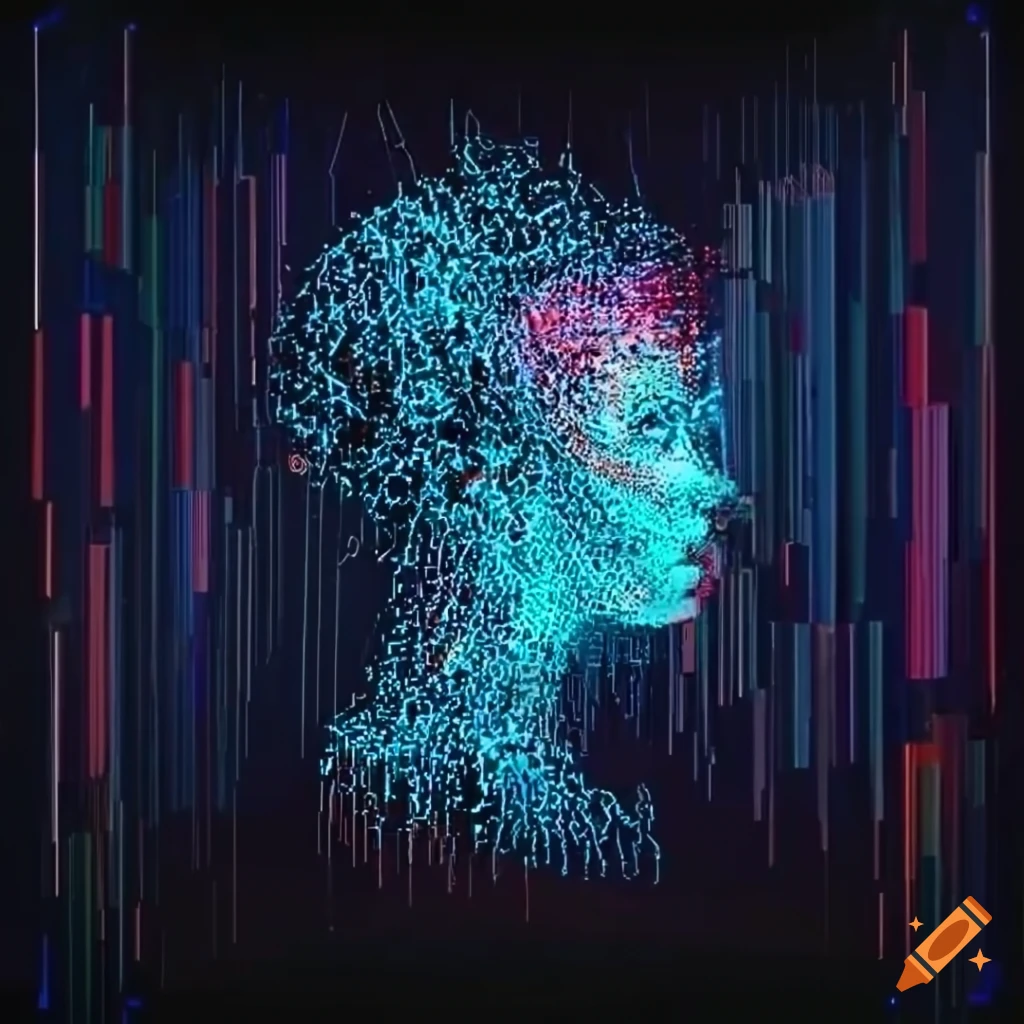 Ascii art masterpiece with award-winning prize in 4k quality on Craiyon