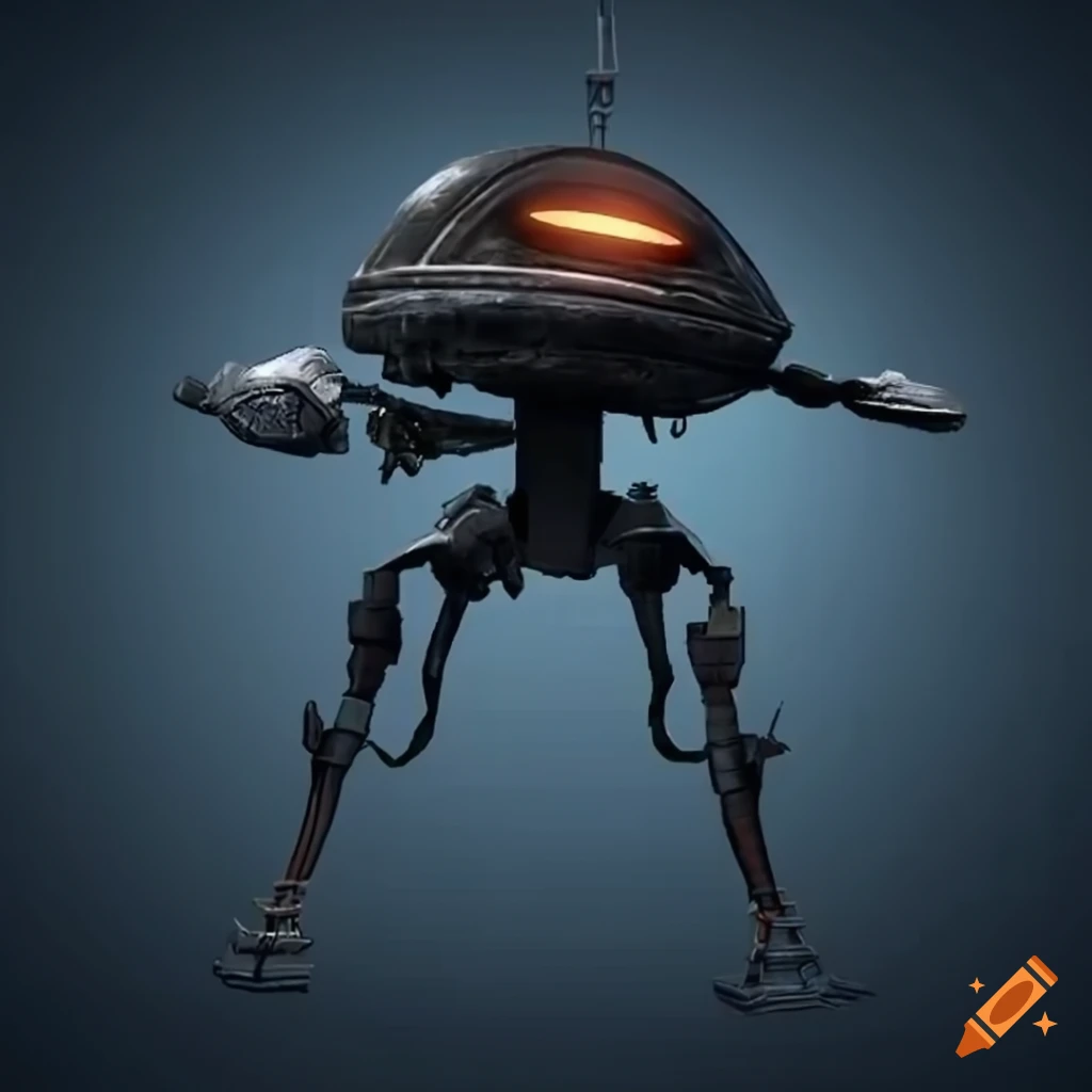 War of the worlds alien tripod design on Craiyon