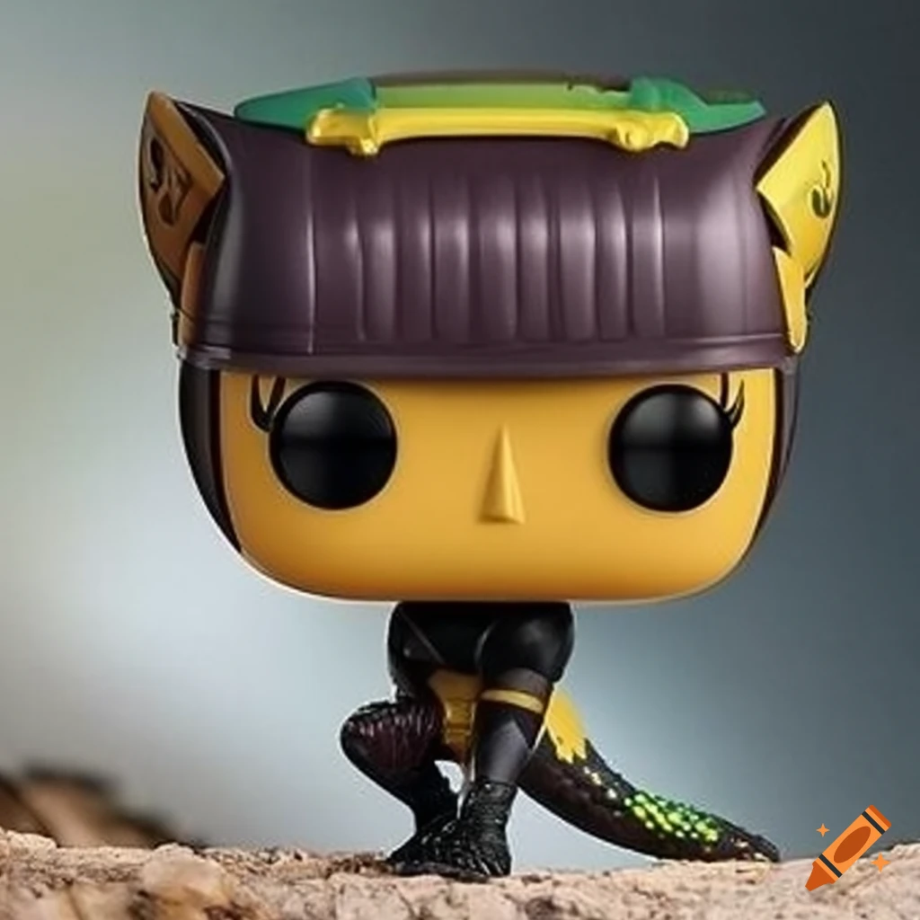 Female snake funko pop figurine on Craiyon