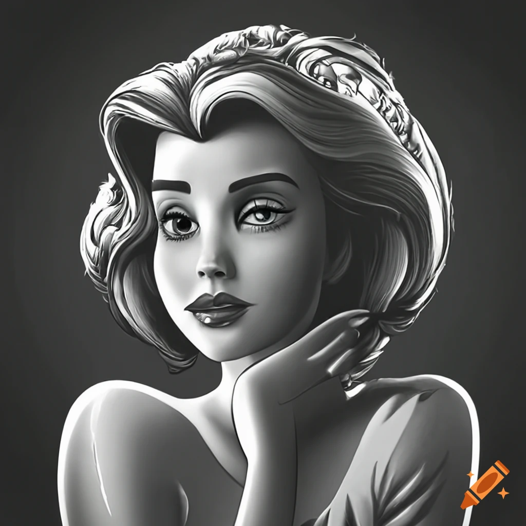 Disney princess in a World War II epic movie poster in high-definition ...