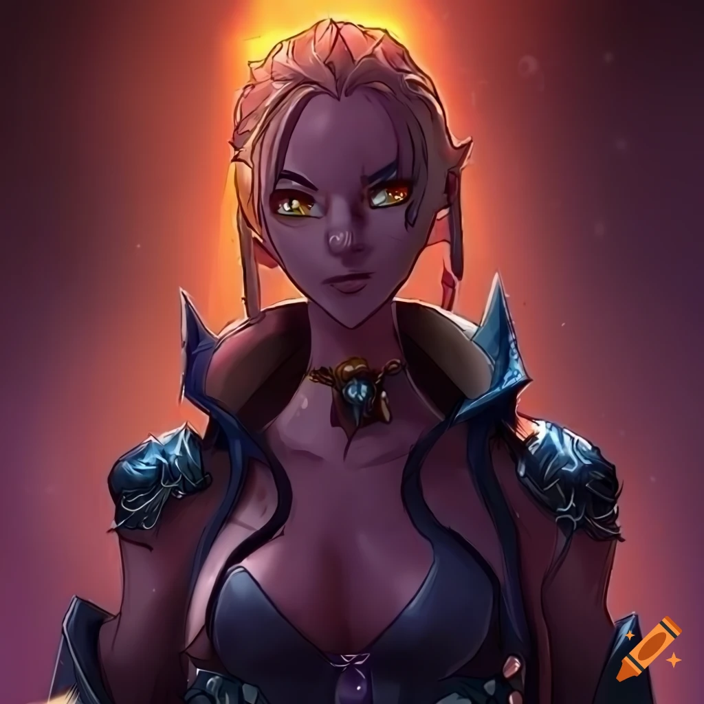 Original character artwork on Craiyon