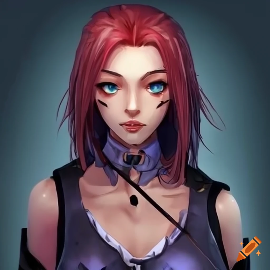 Original character artwork on Craiyon