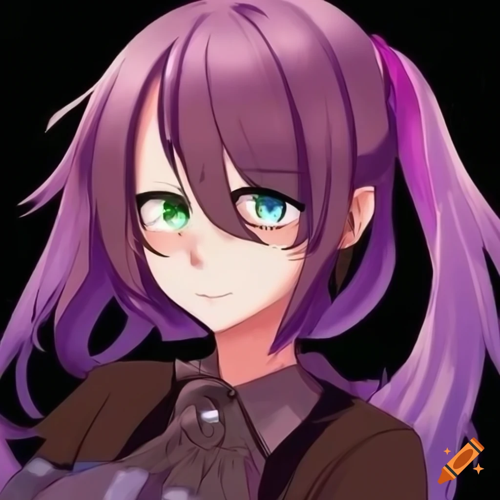 Portrait of an original character on Craiyon