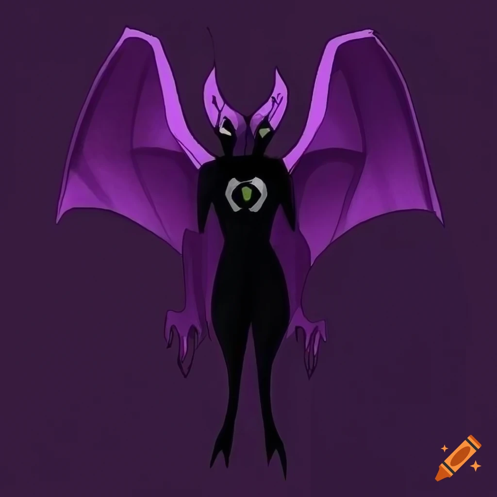 Dark and purple alien creatures inspired by various artists and ben 10 ...