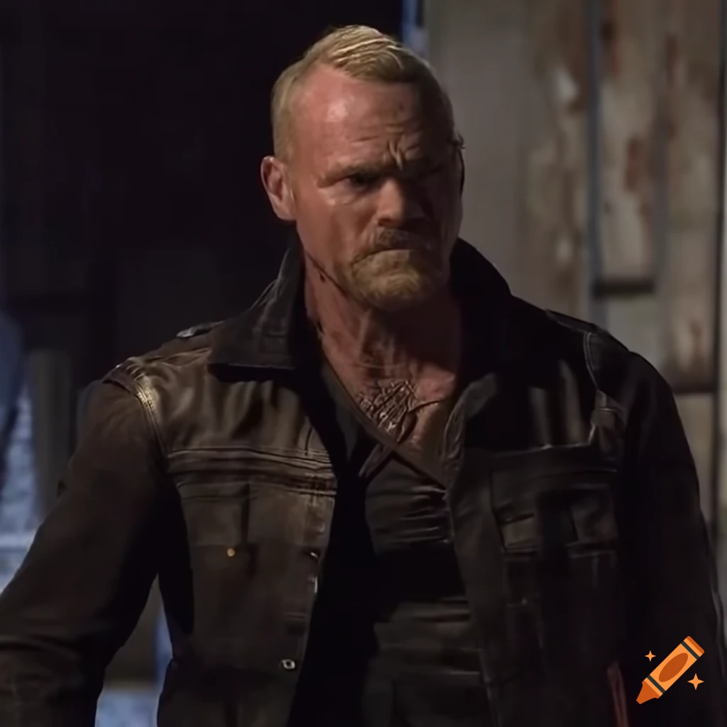 Merle Dixon character from The Walking Dead on Craiyon
