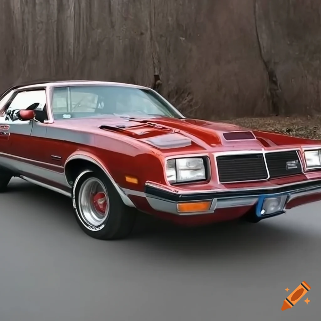 1984 dodge challenger fastback on Craiyon